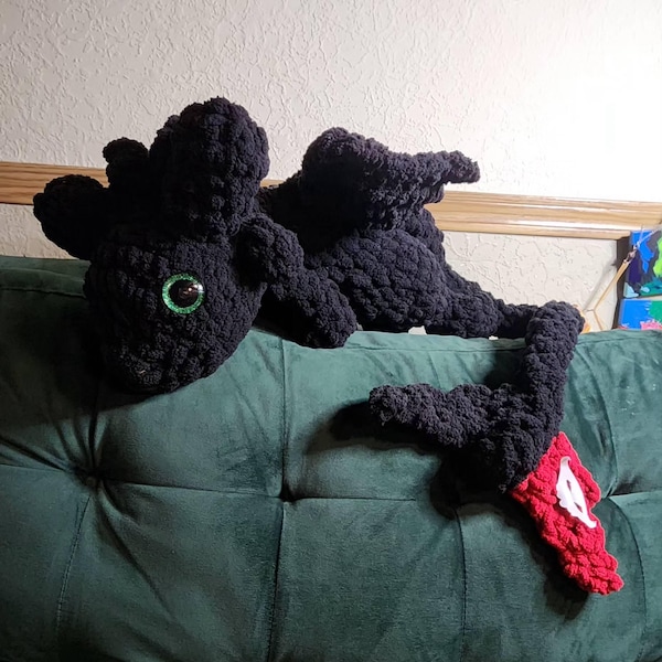 SNUGGLER Version - Nova the Fury Dragon PDF Crochet Pattern - Etsy UK