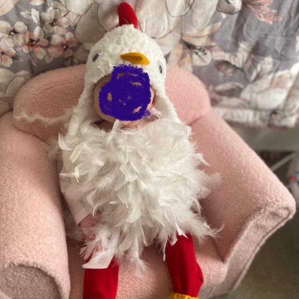 Chicken Costume, Chicken Hat, Photo Prop, Baby Chicken Costume, Newborn ...