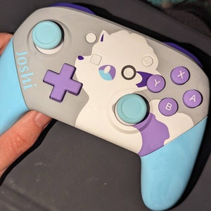 Custom Pokemon Snorlax and Cubone Themed Nintendo Switch Joy-con Joycon ...