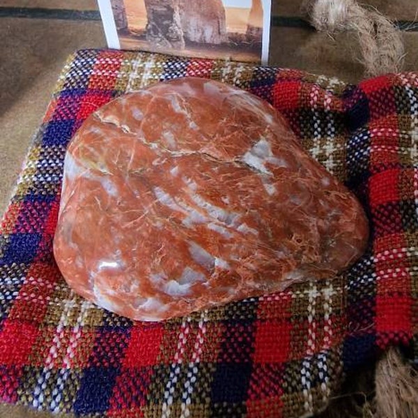 1 X Skye Marble Slice - Polished, Scotland, Skye Marble, Scottish Stone ...