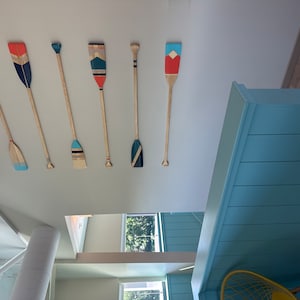 PICK THREE: Hand Painted Decorative Wooden Canoe Paddle Wall Oar - Etsy