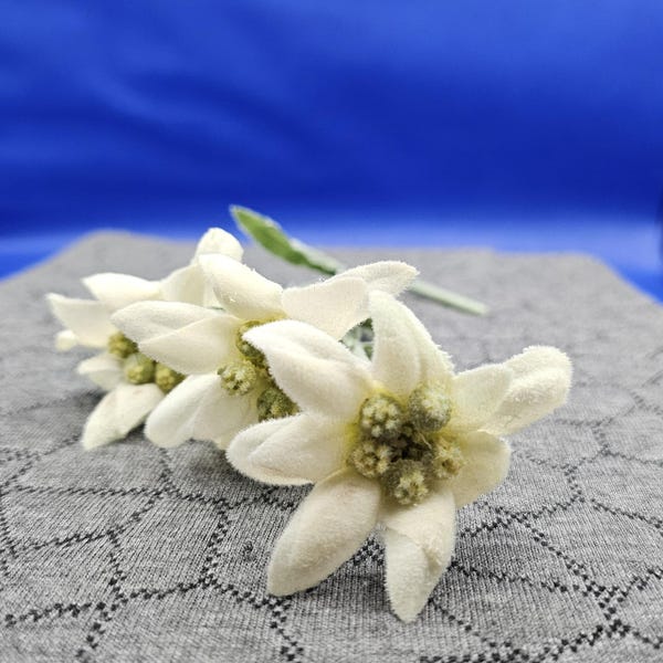 Edelweiss Artificial Fabric Flower Bouquet - Etsy