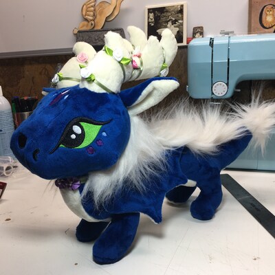 Long Dragon Chibi Plush Sewing Pattern .pdf Tutorial Chinese - Etsy