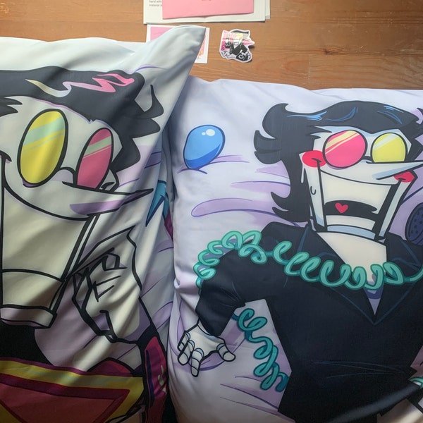 Spamton Deltarune Pillow Case Dakimakura - 2-way Tricot 20x28” - Etsy