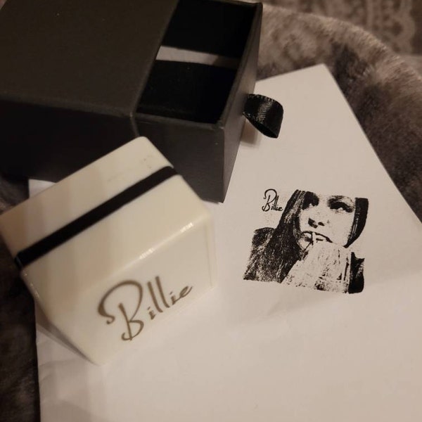 Face Stamp, Custom Portrait Stamp, Photo Stamp, Selfie Stamp ...