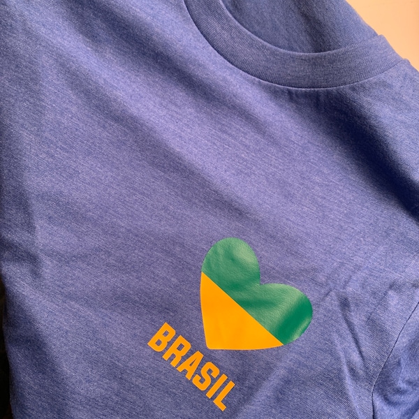 Brazilian Girl T-shirt, Brazilian T-shirt, World Cup Brazil Shirt, Gift ...