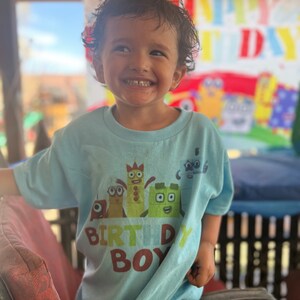 Numberblocks Birthday Boy Design, Boy 7th Birthday Printable File for T ...