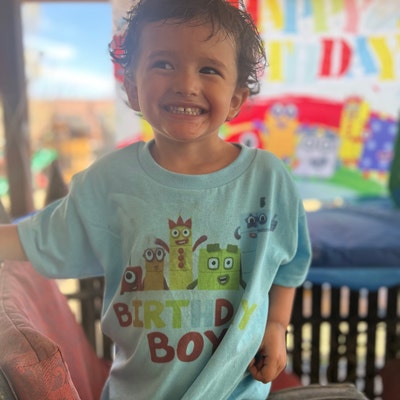 Numberblocks Birthday Boy Design, Boy Birthday Printable File for T ...