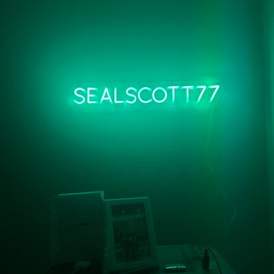 Custom Youtube Neon Sign Neon Youtuber Light Custom Youtuber Neon Sign ...