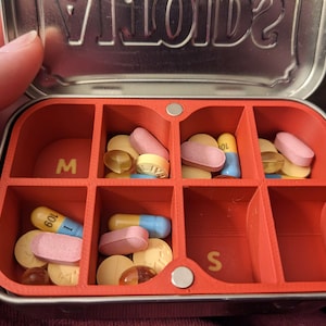 Altoids Tin Pill Storage Insert Ingenious Design for Organized ...