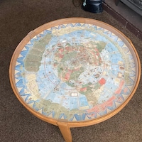 Flat Earth Map - Gleason's New Standard Map of the World 1892 - Old Map ...