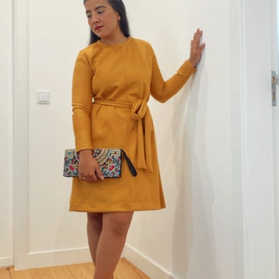 Lisa Knit Dress Digital Sewing Pattern, PDF Sewing Pattern US Letter/a0 ...