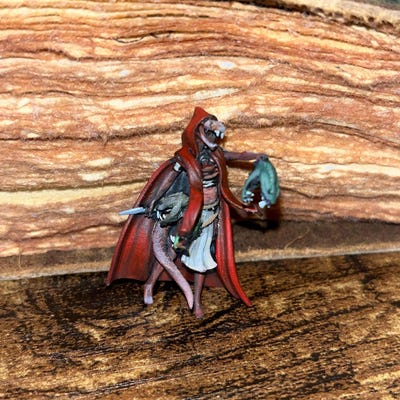 Massive Brachiosaurus Caravan Lord of the Print Miniature Dungeons ...