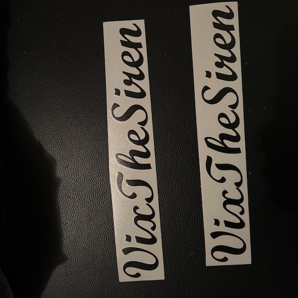 Monogram Car Decal, Large Initial Decal, Two Initial Decal, Decal for ...