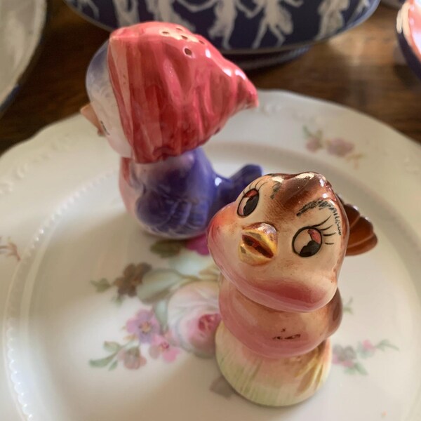 Vintage Darbyshire Australian Pottery Ceramic Geese Salt and Pepper ...