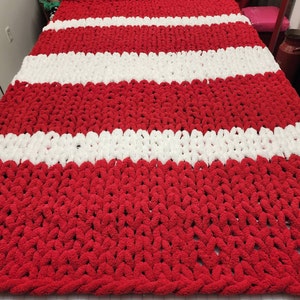 Chunky Rug Chunky Knit Carpet Giant Knit Throw Jumbo Knit - Etsy