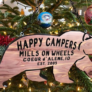 Outdoor Wood Sign Custom Camp Sign Personalized Camping Sign | Etsy