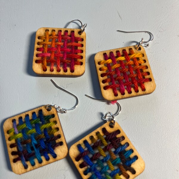 Mini Weaving Loom Kit, Makes 2, Miniature Craft Kit, Tiny Weaving Loom ...