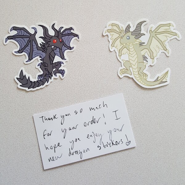 Skyrim Dragon Stickers - Alduin - Paarthurnax - Skyrim Stickers ...
