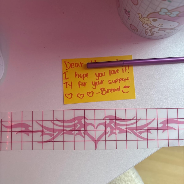 Bumper Sticker / Car Tramp Stamp / Y2K / Heart / Wings / Gothic / Vinyl ...