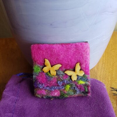 Needle Felted Brooches Handmade - Etsy