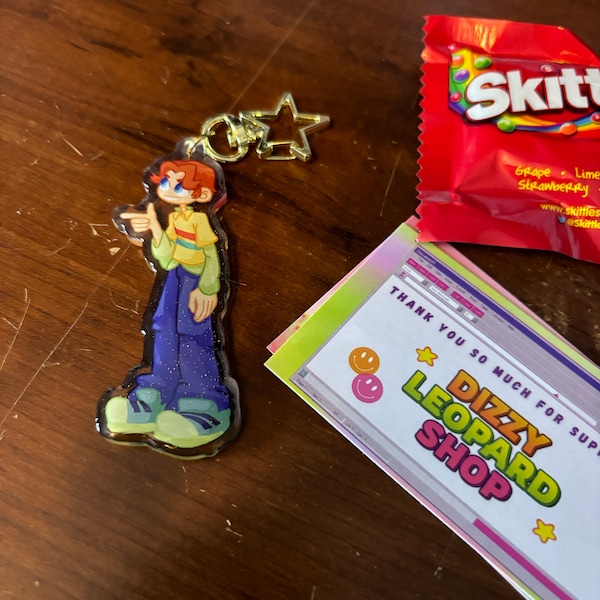 Total Drama Island Glitter Keychains - Bundle Options - Etsy