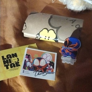 3cm Mini-spidee Acrylic Standee Across the Spider Verse Miles Morales ...