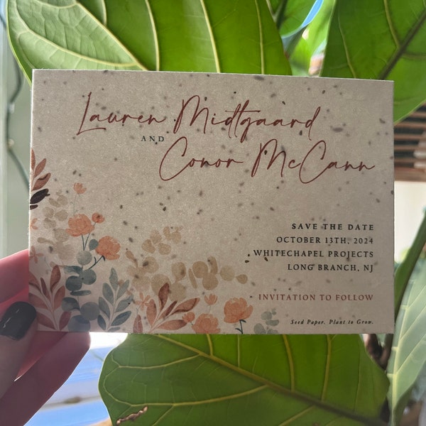 Assorted PLANTABLE Seed Paper SHAPES (pack of 15) Biodegradable Eco ...