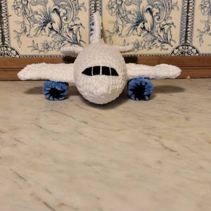 CROCHET AIRPLANE PATTERN, Plush Plane Toy Amigurumi Pattern, Crochet ...