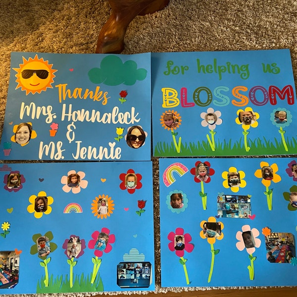 BLOSSOM Teacher Appreciation Day School Door Decor Classroom Decor ...