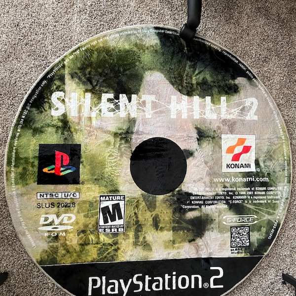 Silent Hill 3 Rug, CD Rug, Retro CD Rug, Popular Game Rug, Gift for ...