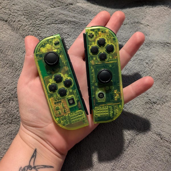 LED Joy-cons- Made by Demeech - Etsy