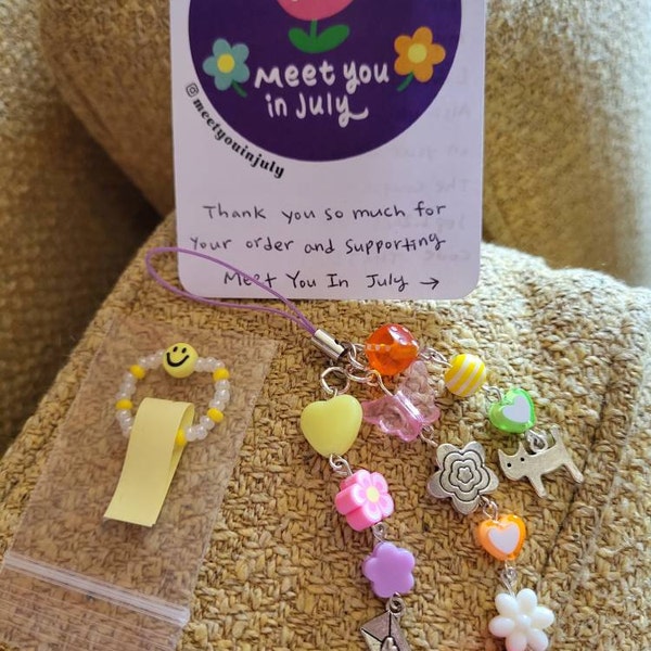 Beaded Bracelets Cute Chunky Beads Bracelet Y2K Bracelet 90s Style ...