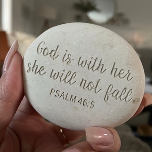 1 Custom Engraved 2 Stone With YOUR Words or Names 2 - Etsy