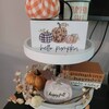Wooden Books, Tiered Tray Piece, Centerpiece, Fall Décor, Book Bundle ...