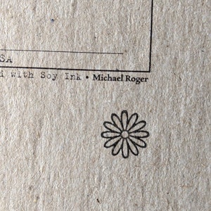 Retro Daisy Stamp Daisy Wedding Flower Stamp Teacher Stamp Planner ...