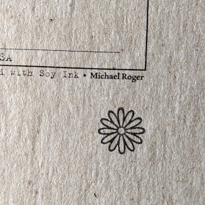 Retro Daisy Stamp Daisy Wedding Flower Stamp Teacher Stamp Planner ...