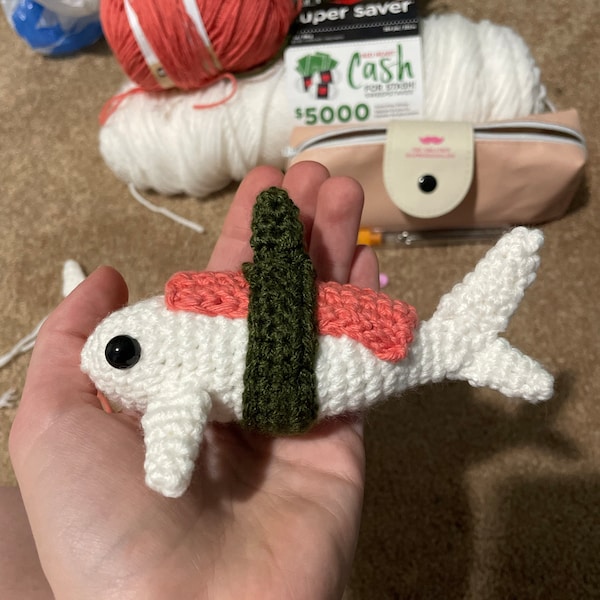 Sharkshimi the Sushi Shark Crochet Pattern PDF - Etsy