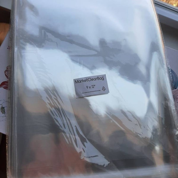 100 Clear Poly Cello Bag 3x8 Inch Self Sealable OPP Product Bag Acid ...