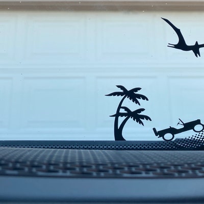 Dinosaurs Easter Egg Decals T Rex Raptor Stickers Fit for Jeep Easter ...