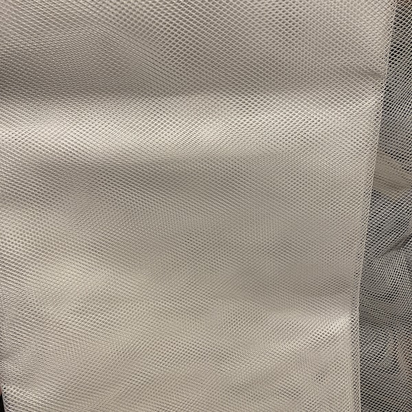 White Italian Hard Net Crinoline Fabric | Petticoat Fabric | 54" Wide ...