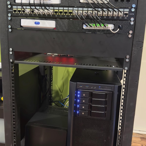 10" Calix GP1101X Gigapoint Modem Mini Rack Mount - 1U - Etsy