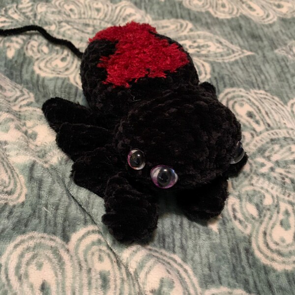 No Sew Spider Crochet Pattern, Spider Amigurumi Pattern, Crochet ...