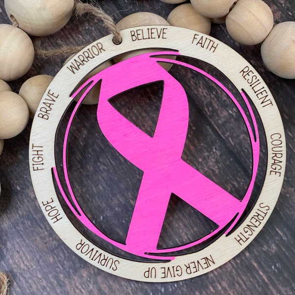 DIGITAL FILE ONLY Cancer Ribbon Laser Cut File/commercial Use/svg - Etsy