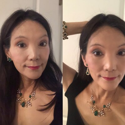 Antique Enamel Earrings Chinese Silver sale Price - Etsy