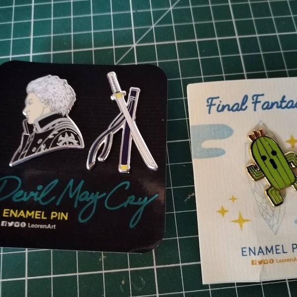 Devil May Cry - Vergil Feat. Yamato - Hard Enamel Pin - Etsy