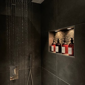 White Label Collection PLASTIC 300ml/500ml Reusable Amber Pump Bottle ...