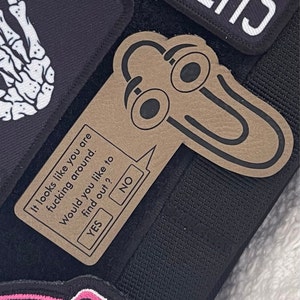 Doomer Wojack Meme Morale Patch, Perfect for Tactical Hat, Range Bag, Hook and Loop Backing ...