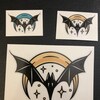 100 MINI Weather/fade Resistant Random Retro Valentines Day Sticker ...