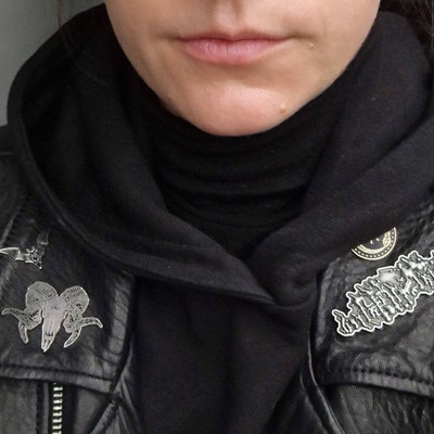 Addams Family Credo Small Patch - Etsy